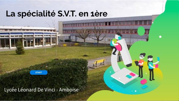 Présentation Spé SVT en 1ère