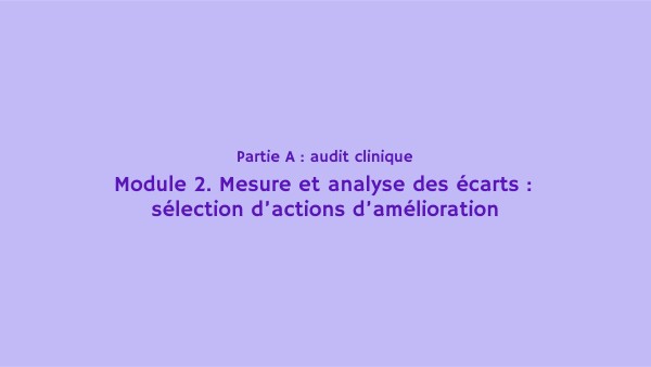 PARTIE A - MODULE 2