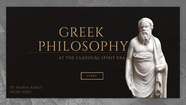 The Classical Spirit: Greek Philosophy