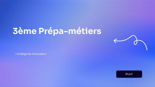 Présentation 3ème Prépa-métiers