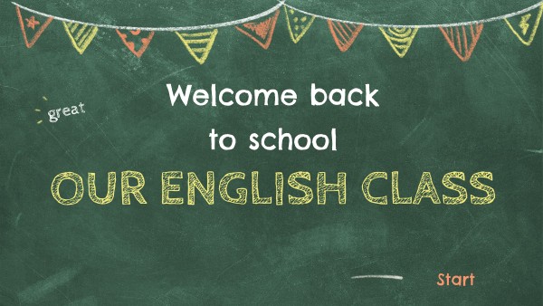 Présentation Our English Class | Genially