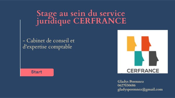 Copie - Copie - Stage | Genially
