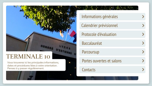Présentation de Formation et Orientation Professionnelle