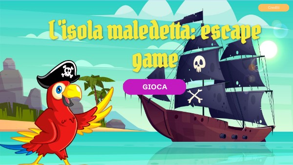 l'isola maledetta: escapegame corso genially | Genially