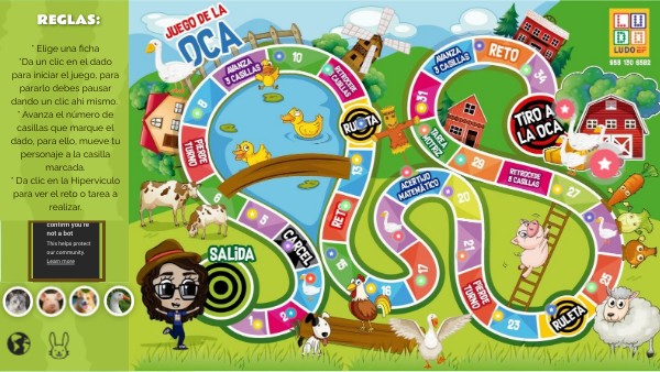 El Juego de la Oca Virtual | Genially