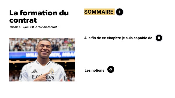 DROIT01 - TSTMG - Contrats | Genially