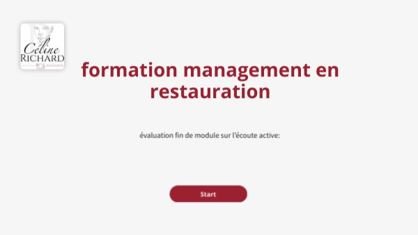 Quizz interactif l'écoute active | Genially