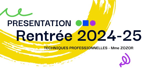 Rentrée 2MRC1 2024-25 | Genially