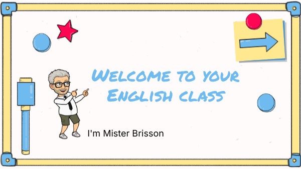 Welcome to your English class YEAR 7 | Genially