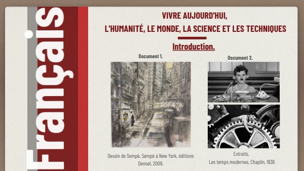 Rythmes et cadences de la vie moderne | Genially