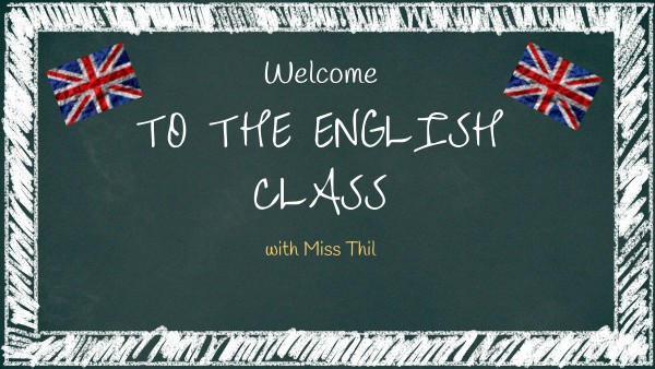 Welcome to the English class | Genially