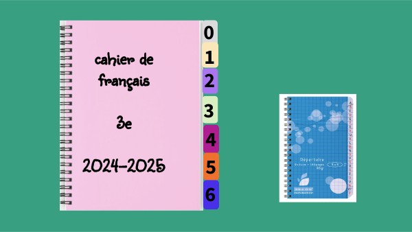 cahier 3e | Genially