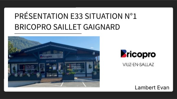 Présentation E33 situation 1