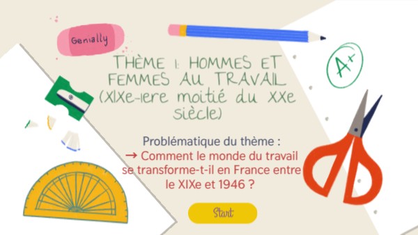 Hommes et femmes au travail