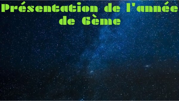 Programmation cycle 3 Benoit | Genially