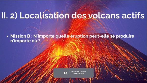 4ème : Le volcanisme mission B