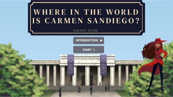 Where in the World is Carmen San Diego? | Genially
