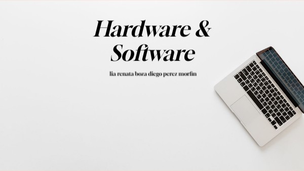hardware y software | Genially