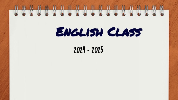 English Class 2023-2024 (Collège)