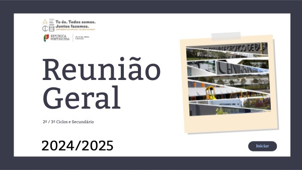 Reunião geral 2º/3º/SEC | Genially