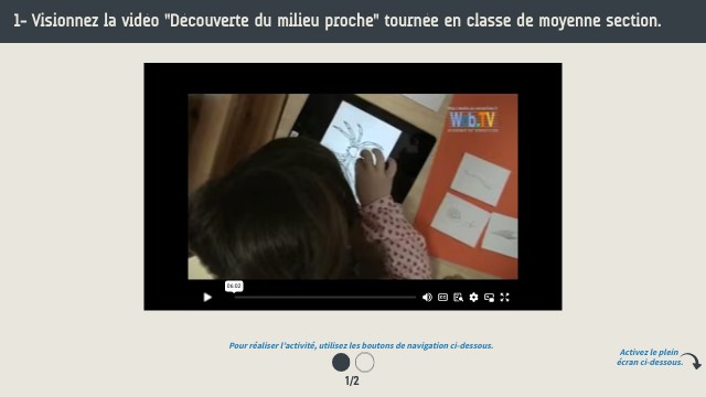 Eclairage peda Observation | Genially