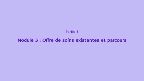 PARTIE E - MODULE 3