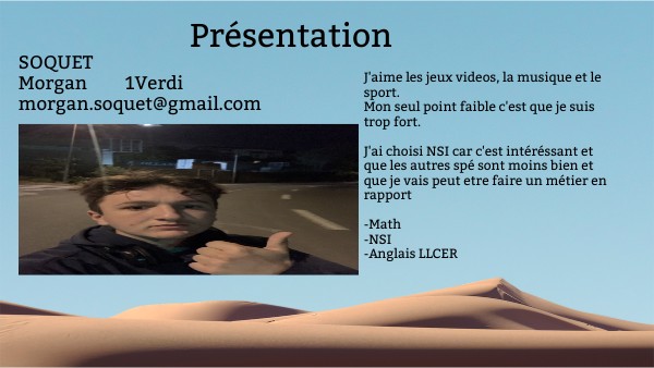 presentation nsi | Genially