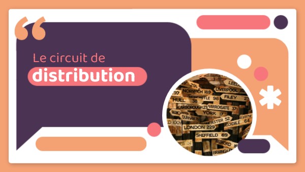 Le circuit de distribution | Genially