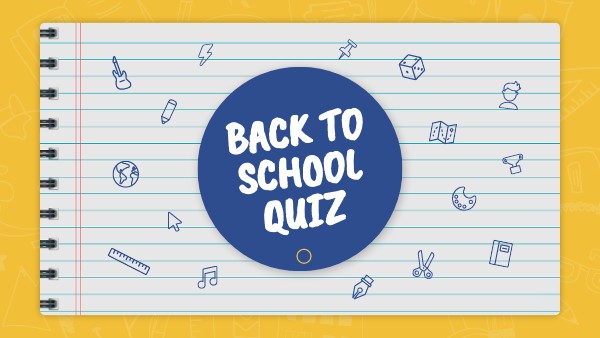 BACK TO SCHOOL QUIZ 3ème