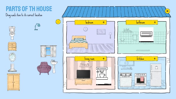 House Parts Game