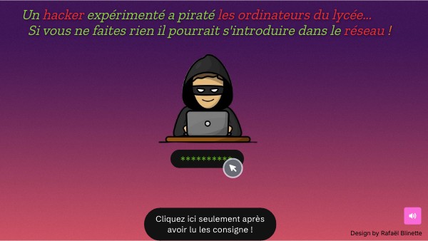 Un hacker au lycée Schuman Perret... | Genially