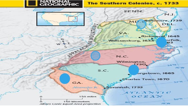 Southern Colonies Resources