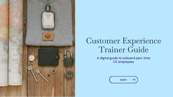 CX Part Time Trainer Guide