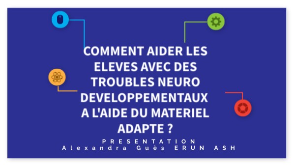 FORMATION COORDONNATEURS ULIS SEPTEMBRE 2024 | Genially