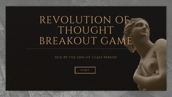 Scientific Rev. and Enlightenment Breakout | Genially