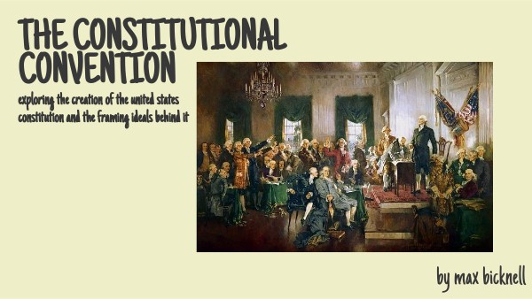 constitutional convention | Genially
