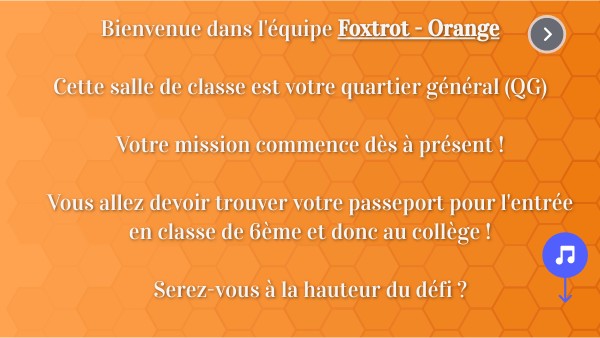 Copie - EG CM2 - Equipe Foxtrot