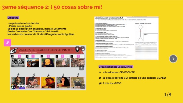 2024/2025 3eme secuencia 2 : autoretrato | Genially