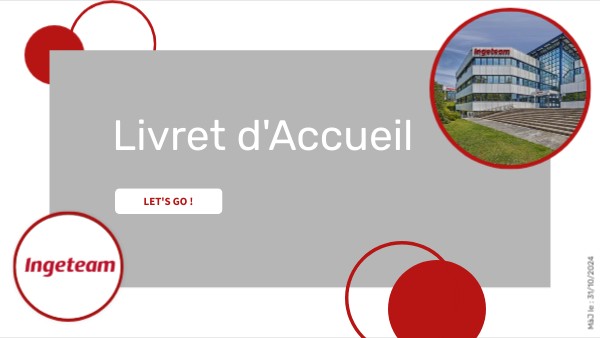 Livret d'accueil Ingeteam 2024 | Genially