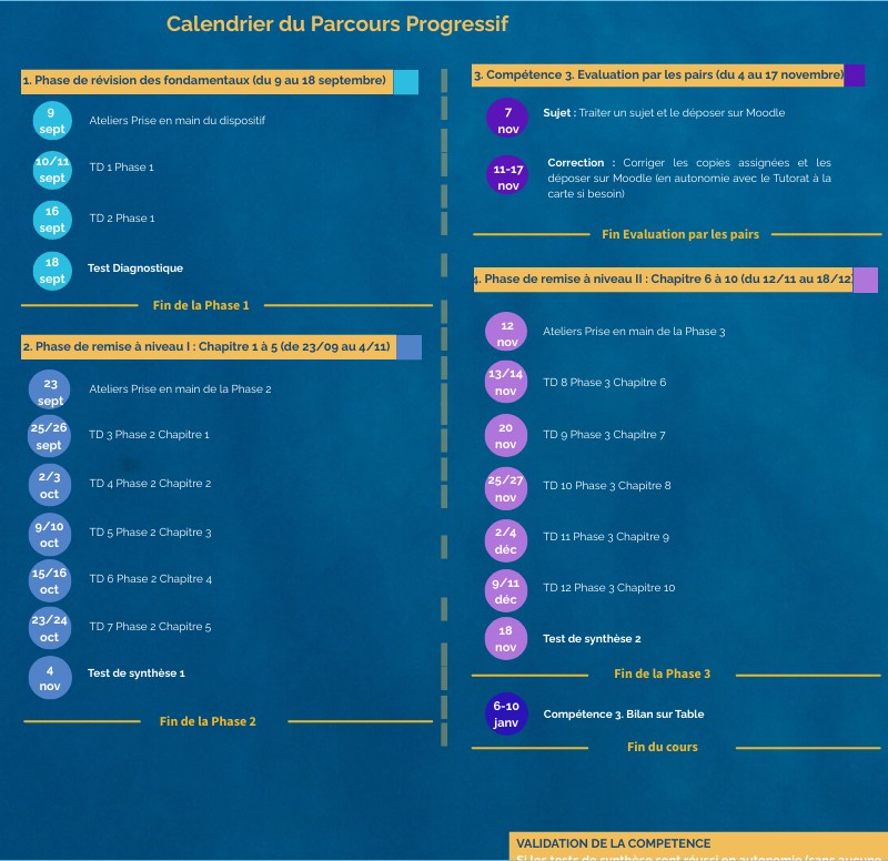 Schema BdM Parcours Progressif 2024-2025 | Genially