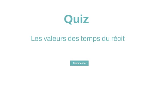Quiz de rentrée 3e
