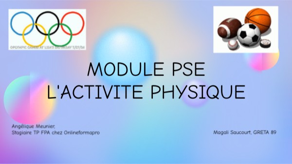 SSET : ACTIVITE PHYSIQUE
