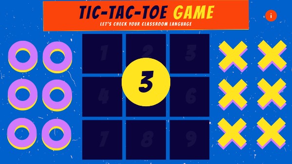 classroom tic tac toe 3e