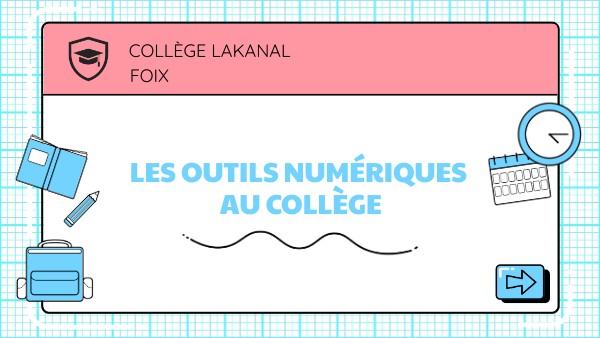 Rentrée outils numérique