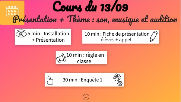 Présentation Première | Genially