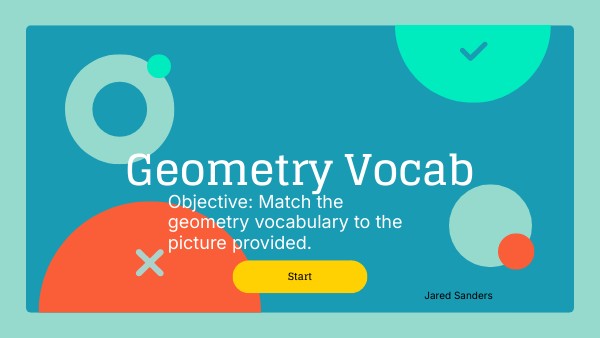 Geometry Vocab Quiz