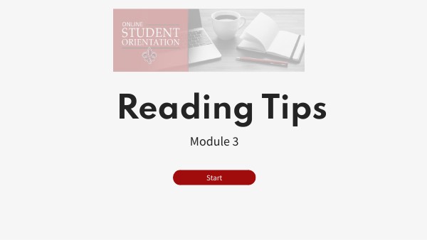 M3 - Reading Tips | Genially