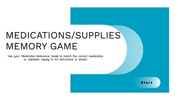 Medications Memory Game | Genially