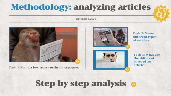 Article analysis | Genially