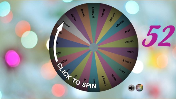 SPIN THE WHEEL | Genially